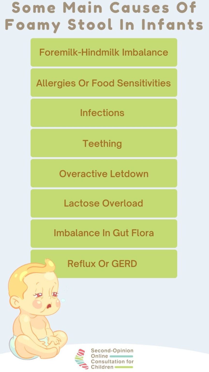 Foamy Stool In Infants: 8 Causes & Concerns