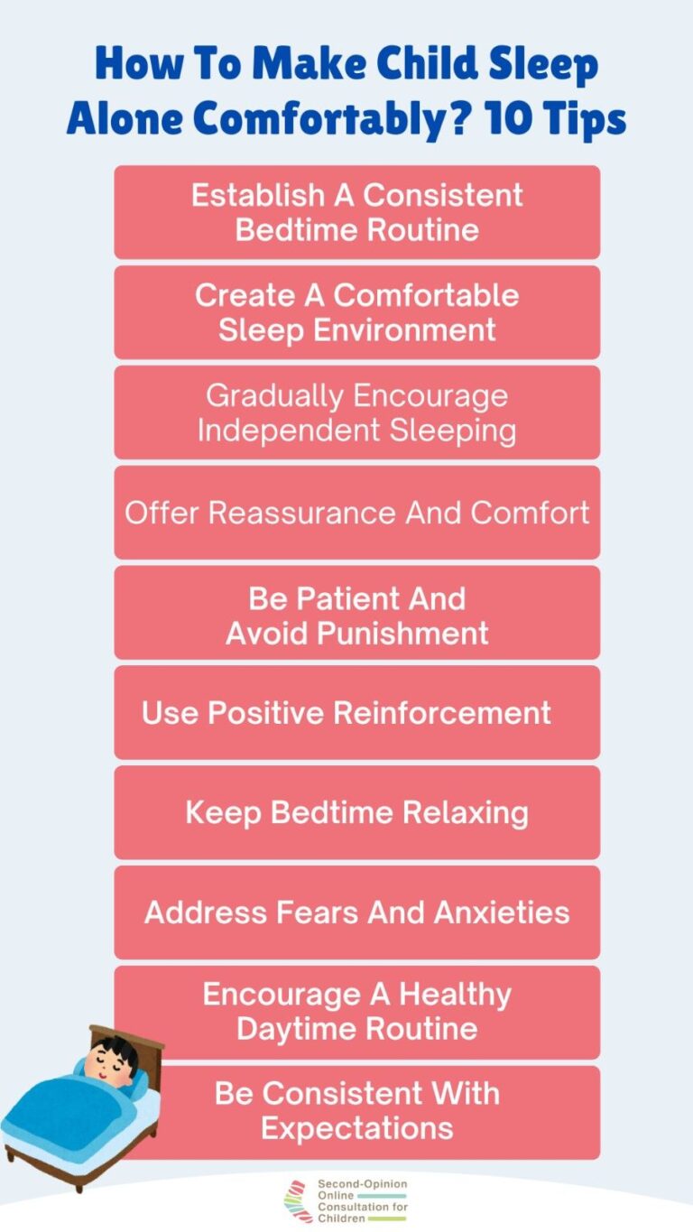 How To Make Child Sleep Alone Comfortably? 10 Tips