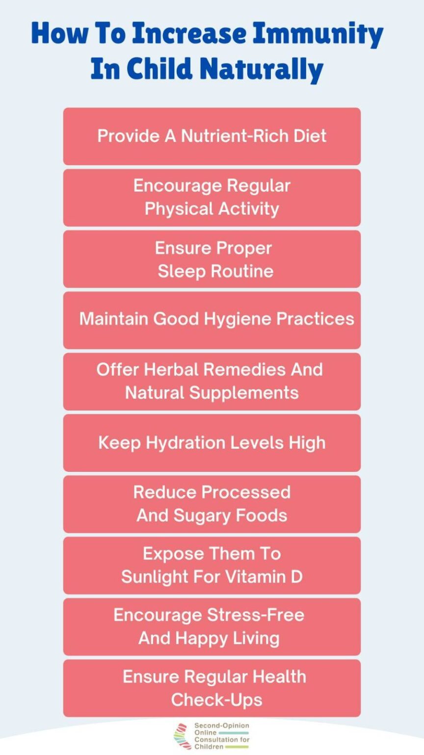 How To Increase Immunity In Child Naturally? Must-Know Tips