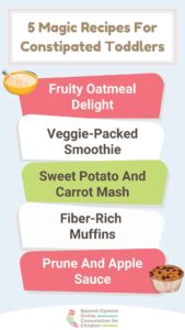 Recipes For Constipated Toddlers: 5 Magic Recipes